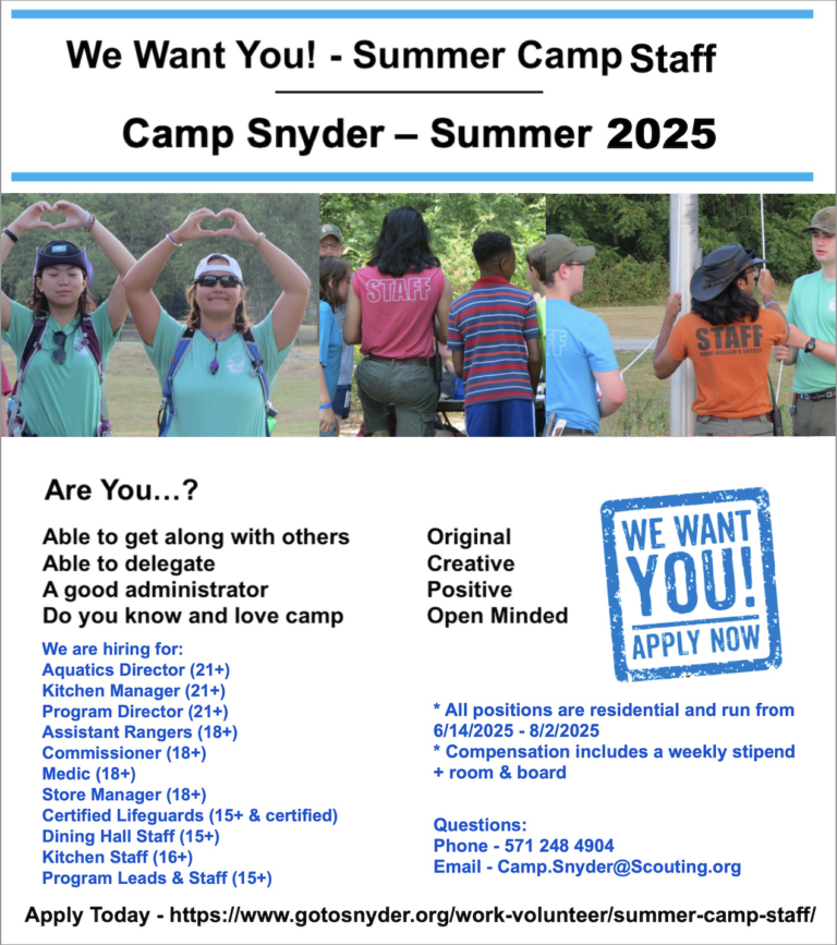 Camp Snyder – Summer Camp, Rentals, Year-round events, and more.
